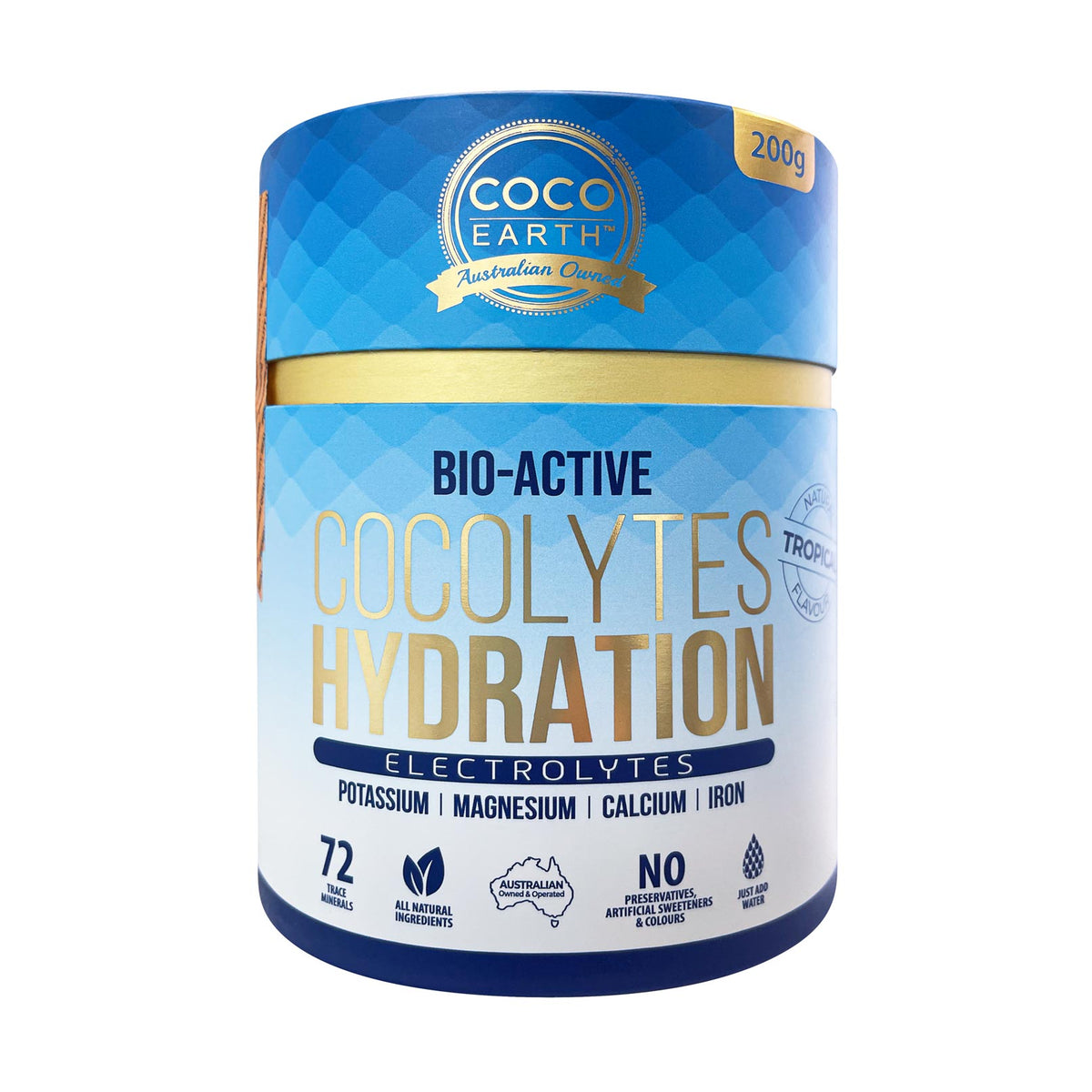 Coco Earth Bio-Active Cocolytes Hydration 200g